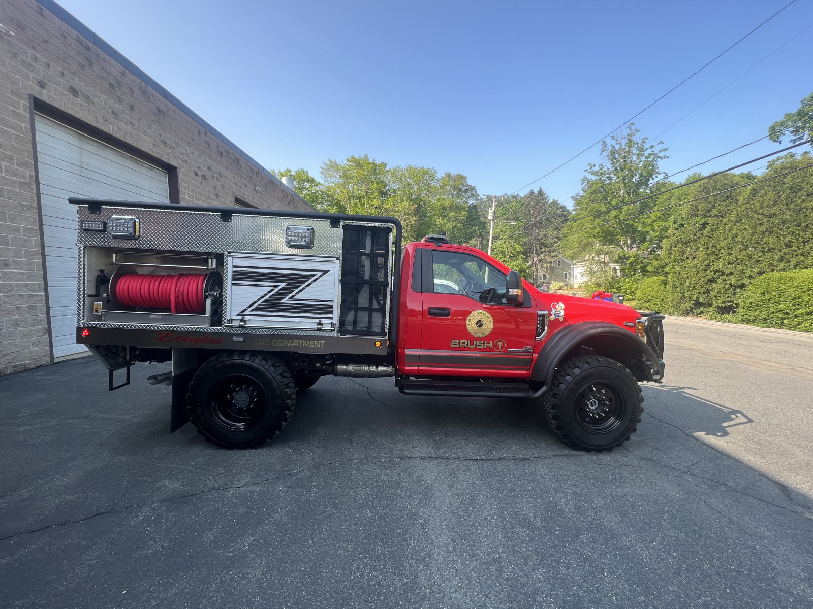 Douglas Fire Department - Ford F-550 4x4 Brush Fire Truck - Bulldog ...