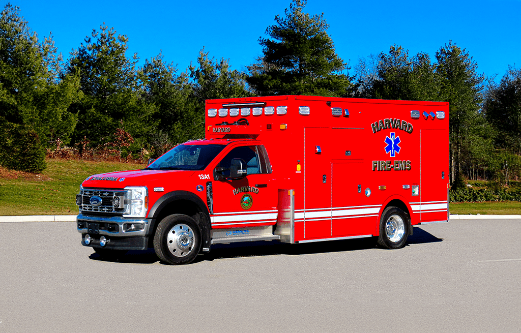 Demers Type 1 Ambulance - Harvard Fire-Rescue, MA - Bulldog Fire Apparatus